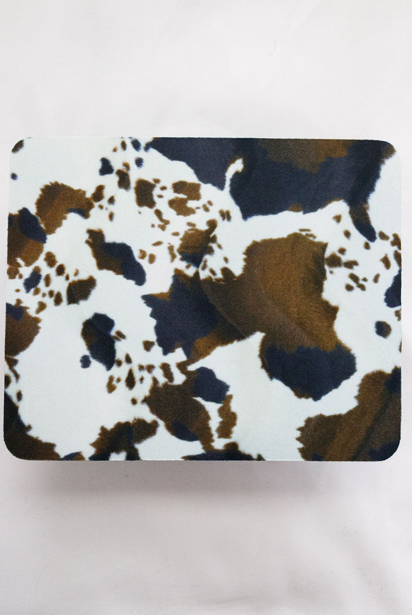Brown Cowhide Mouse Pad - Front Porch Wholesale