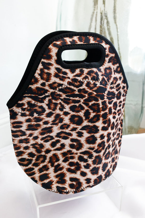 Leopard Lunch Tote - Front Porch Wholesale